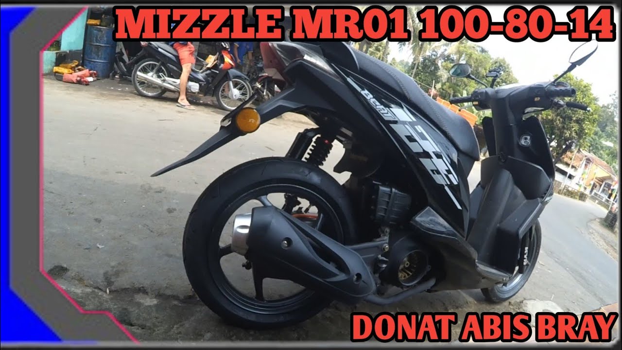PASANG BAN MIZZLE MR01 100/80 ️MAKIN DONAT DI BEAT KARBU - YouTube