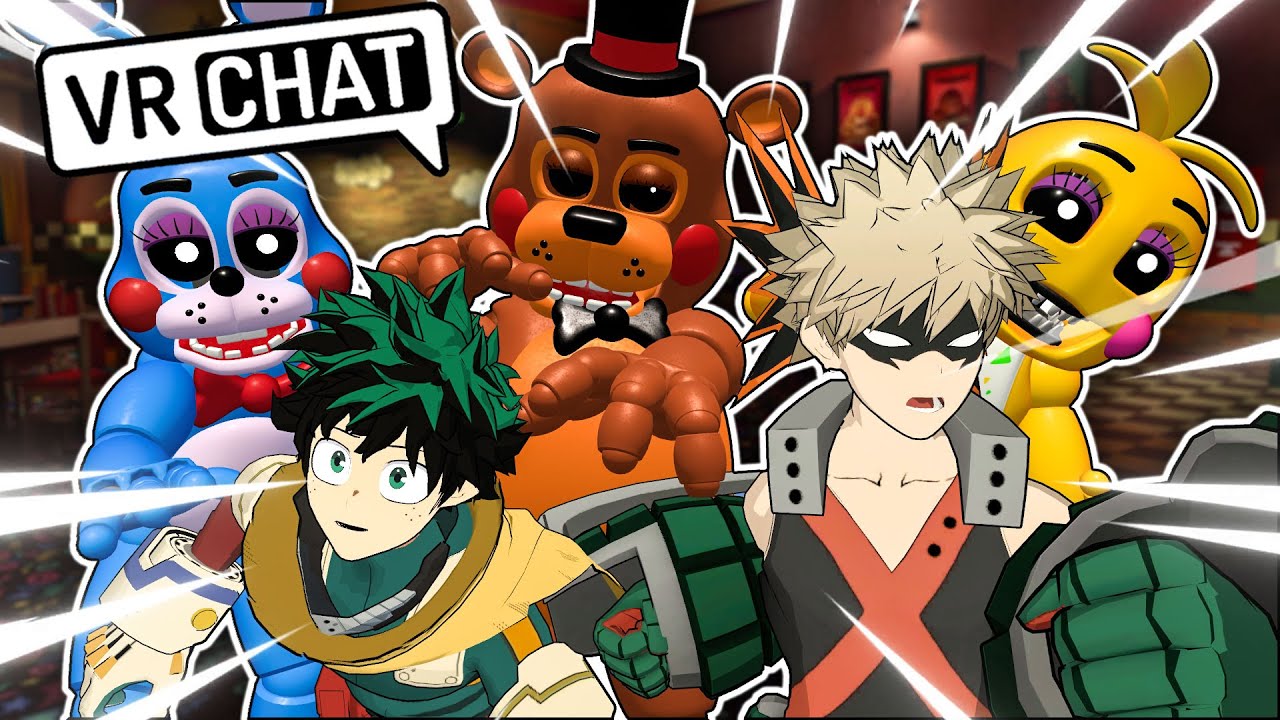 Deku Spends Five Nights at Freddy's!.. 2!! (mha vr) - YouTube