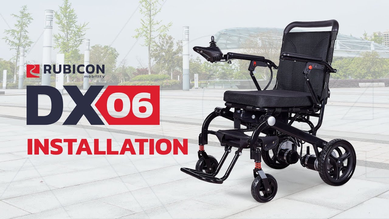 Rubicon | D6 | BC5516 | Super Lightweight Electric Wheelchair ...
