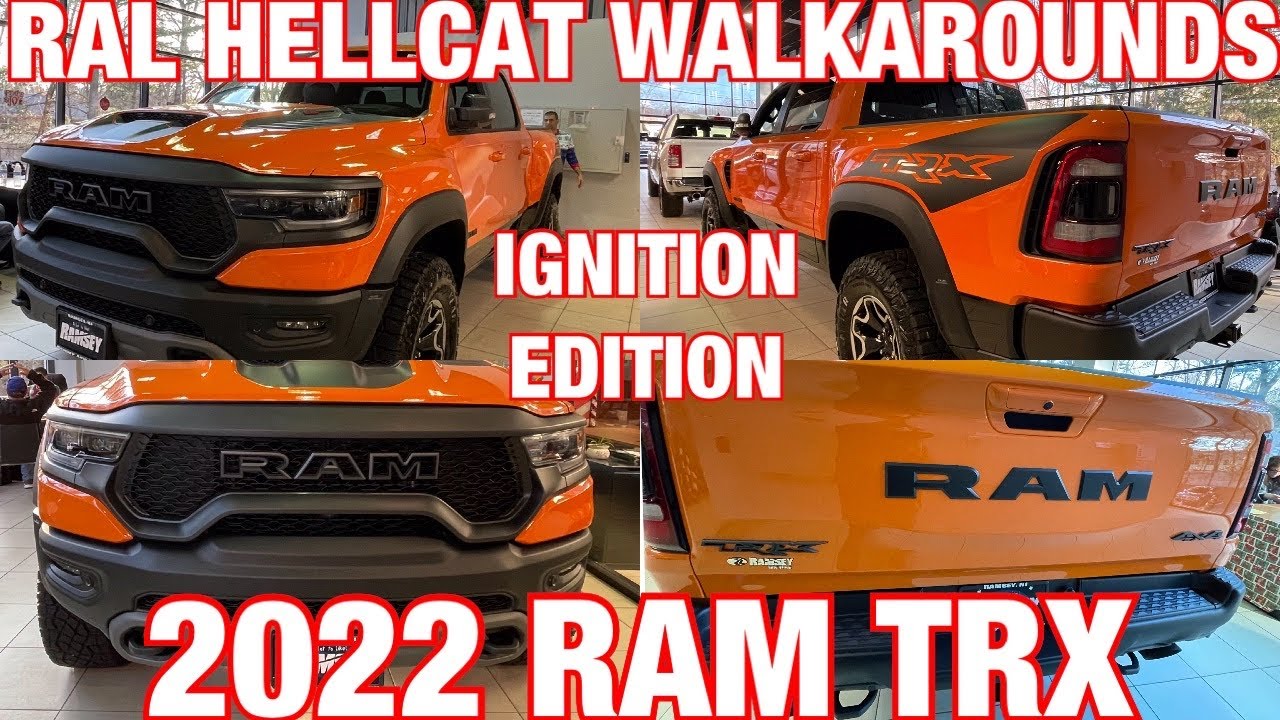 2022 RAM TRX IGNITION EDITION REVIEW & WALKAROUND -1 of 875 Made ...