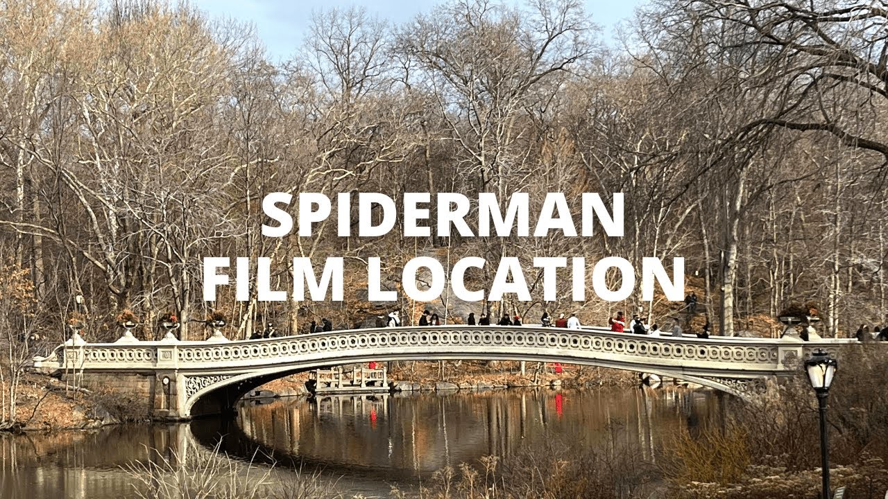 Spiderman film location : Bow Bridge Central Park Manhattan I New York ...
