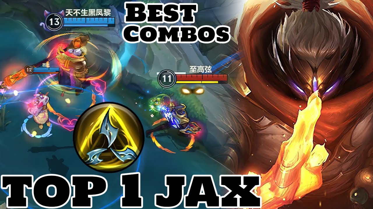 Wild Rift Jax - Top 1 Jax Gameplay "Main Jax" Rank Challenger - YouTube
