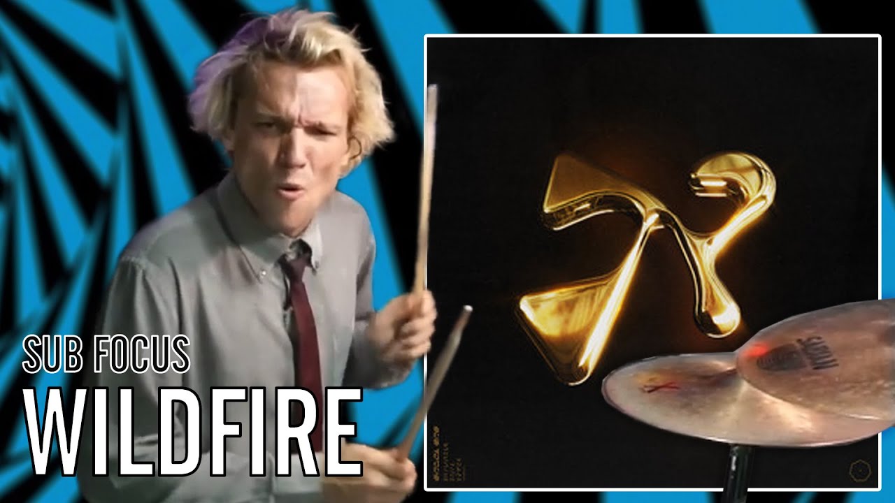Sub Focus - Wildfire | Office Drummer [First Time Hearing] - YouTube