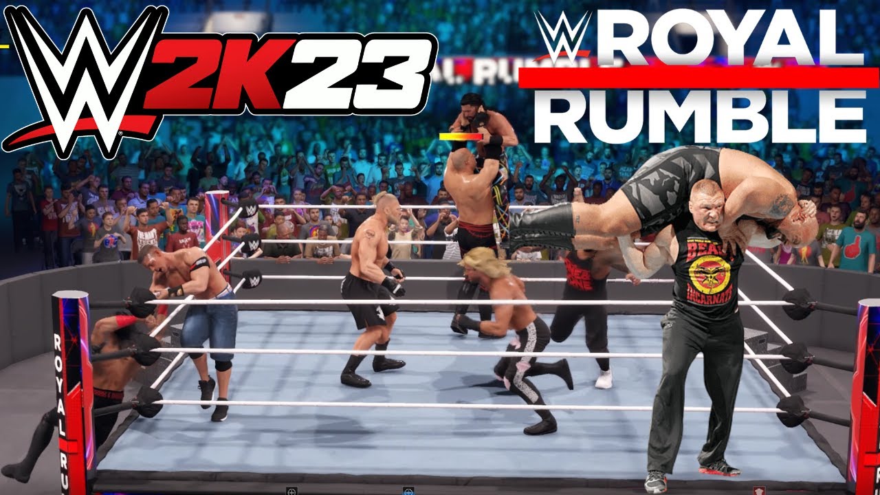 ROYAL RUMBLE MATCH # 1 WWE 2K23 STARTING WITH JOHN CENA #wwe2k23 # ...