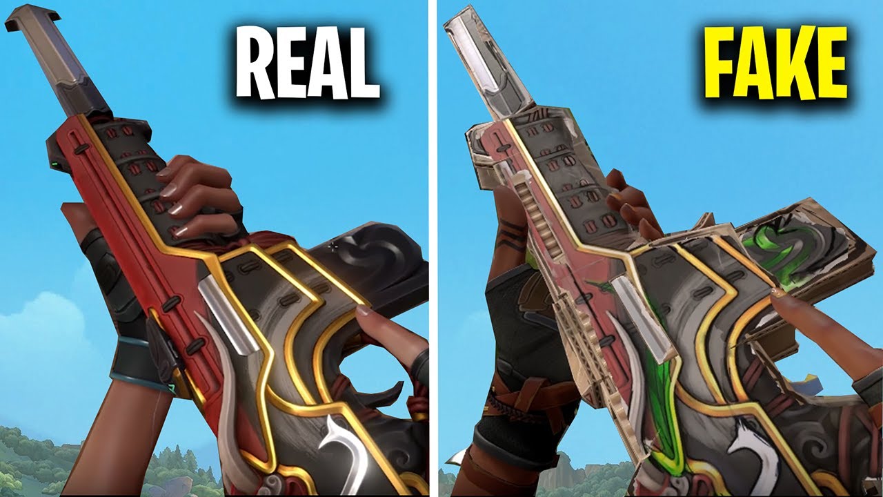 Real vs. Fake // Combat Craft to Real Skins Comparison - YouTube