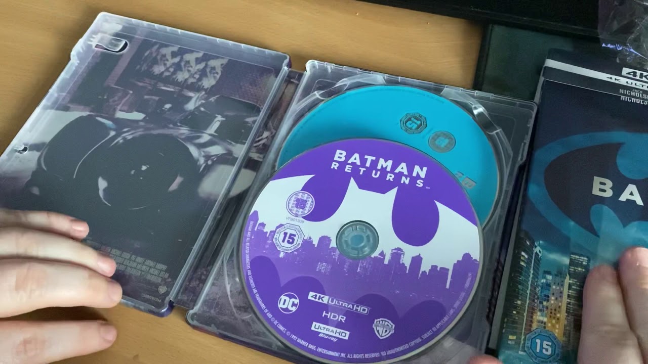 Batman 4K steelbook collection - YouTube