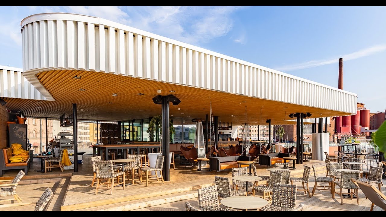 Sauna restaurant Kuuma - YouTube