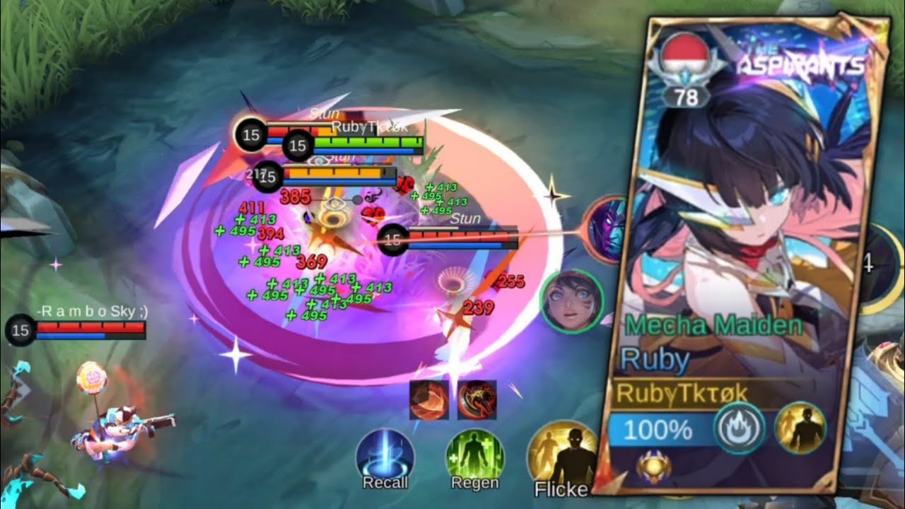 The Real Global Solo!! Ruby Vs Everybody | 19 Kill Gendong 1 Tim Feeder ...