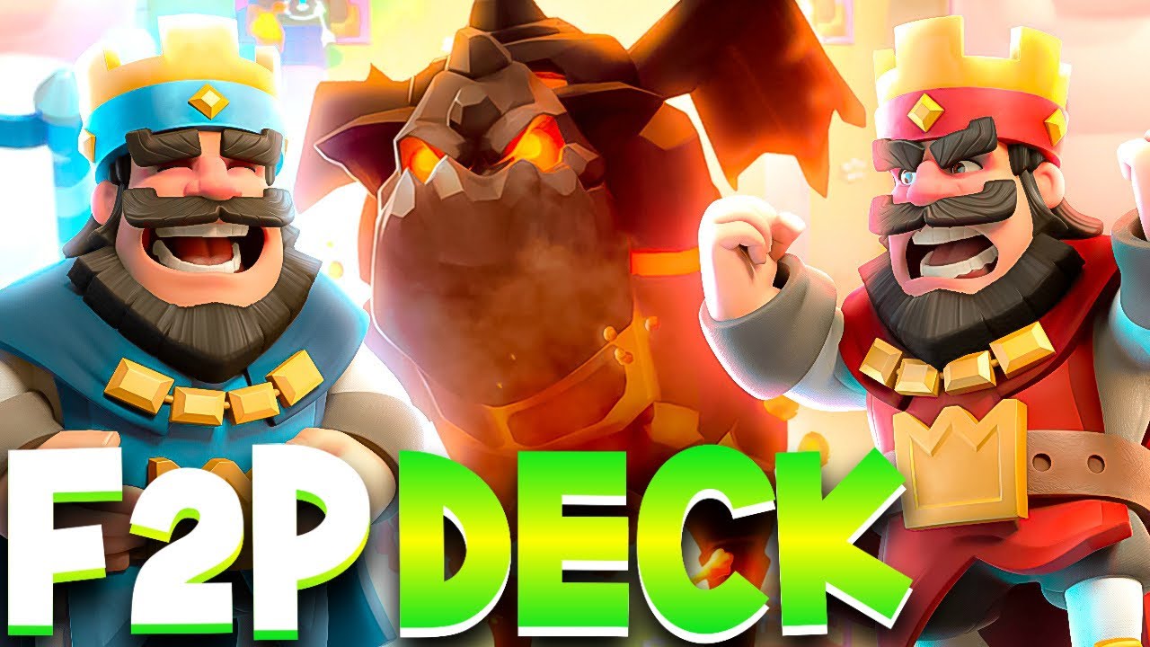 THE #1 FREE TO PLAY LAVA DECK IN CLASH ROYALE - YouTube