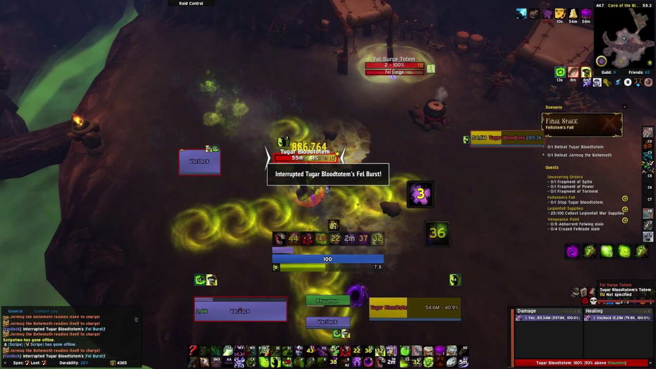 Destruction Warlock Challenge (Mage Tower) - YouTube