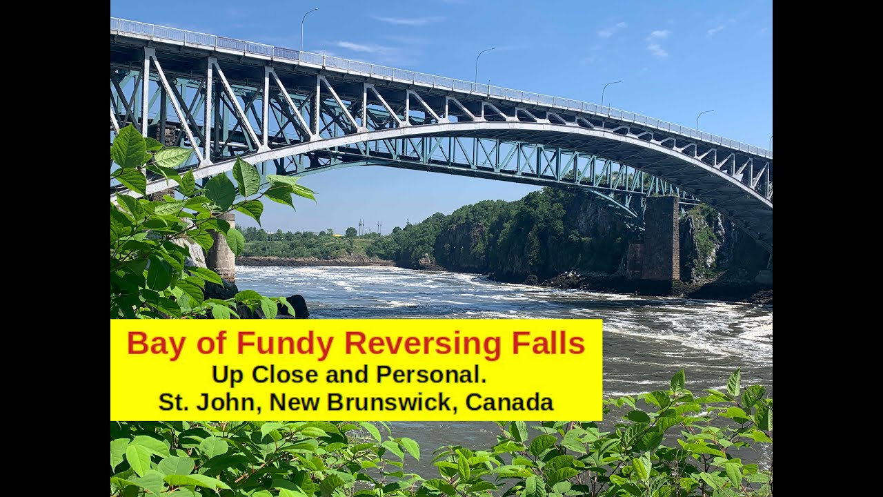 Bay of Fundy/St. John River Reversing Falls Phenomenon (Side by Side ...