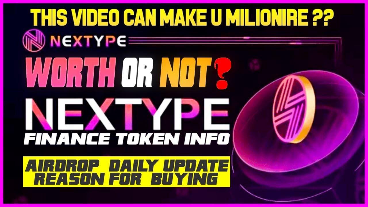 NEXTYPE Finance ecosystem built on Games, NFT, and DeFi for next generation - YouTube