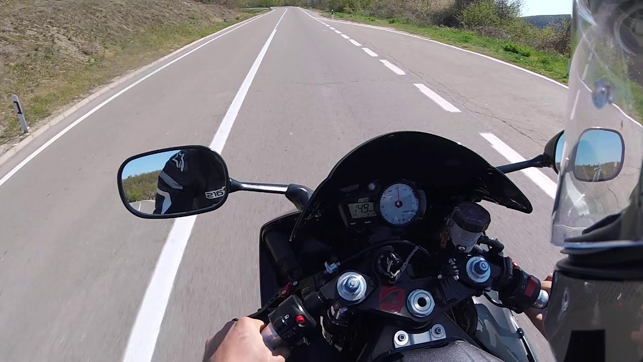 Tresibaba | Yamaha R6 [side helmet view] - YouTube