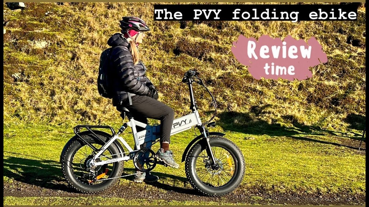 The PVY Z20 Plus 500, Full Suspension All-terrain Fat Tire E-bike - YouTube