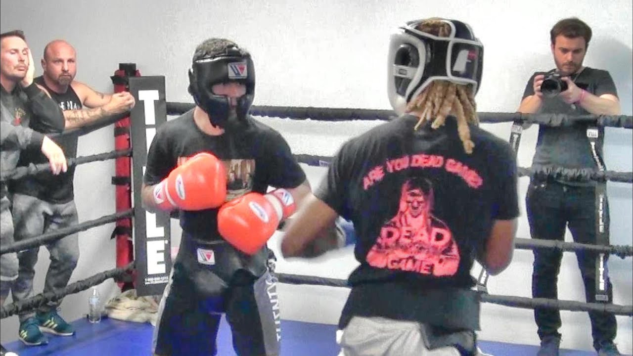 "World Star" Henry Arredondo sparring at Bones Adams' gym - YouTube