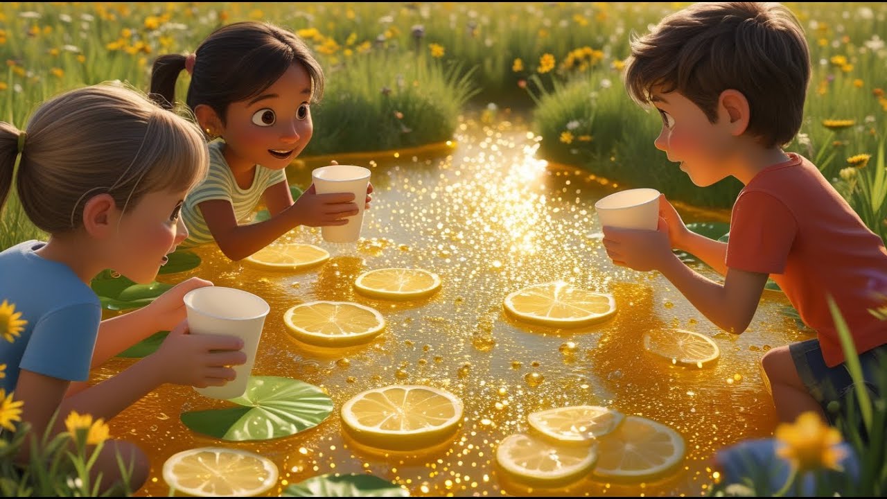 🍋 Lemonade Lake Adventure | A bubbly rhyme where imagination takes a ...