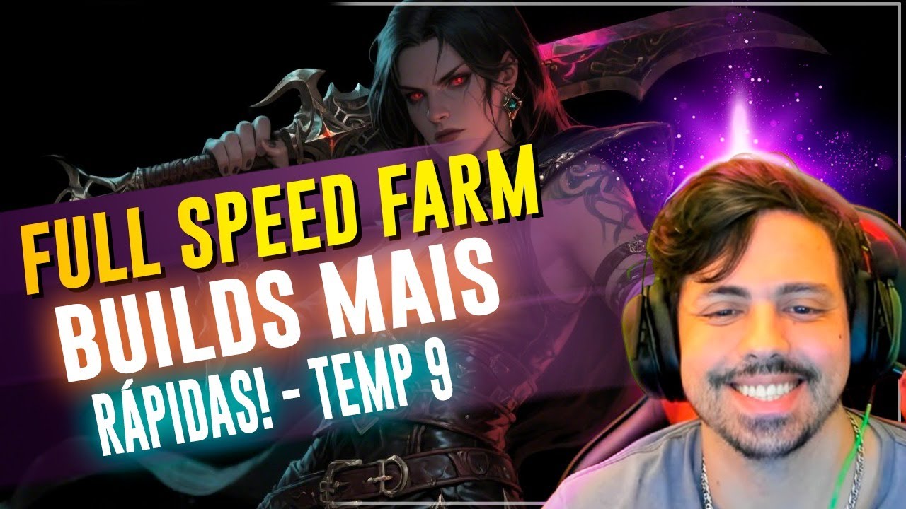 SPEEDFARM - BUILDS MAIS RÁPIDAS da 9º TEMPORADA - DIABLO 4 ...