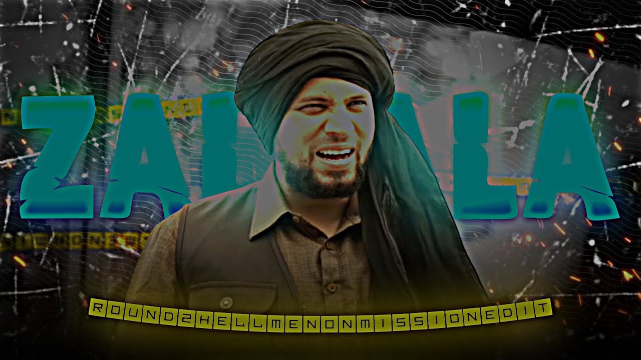 ZALZALA × MOM EDIT - MEN OF MISSION EDIT || Round 2 Hell Edit ...