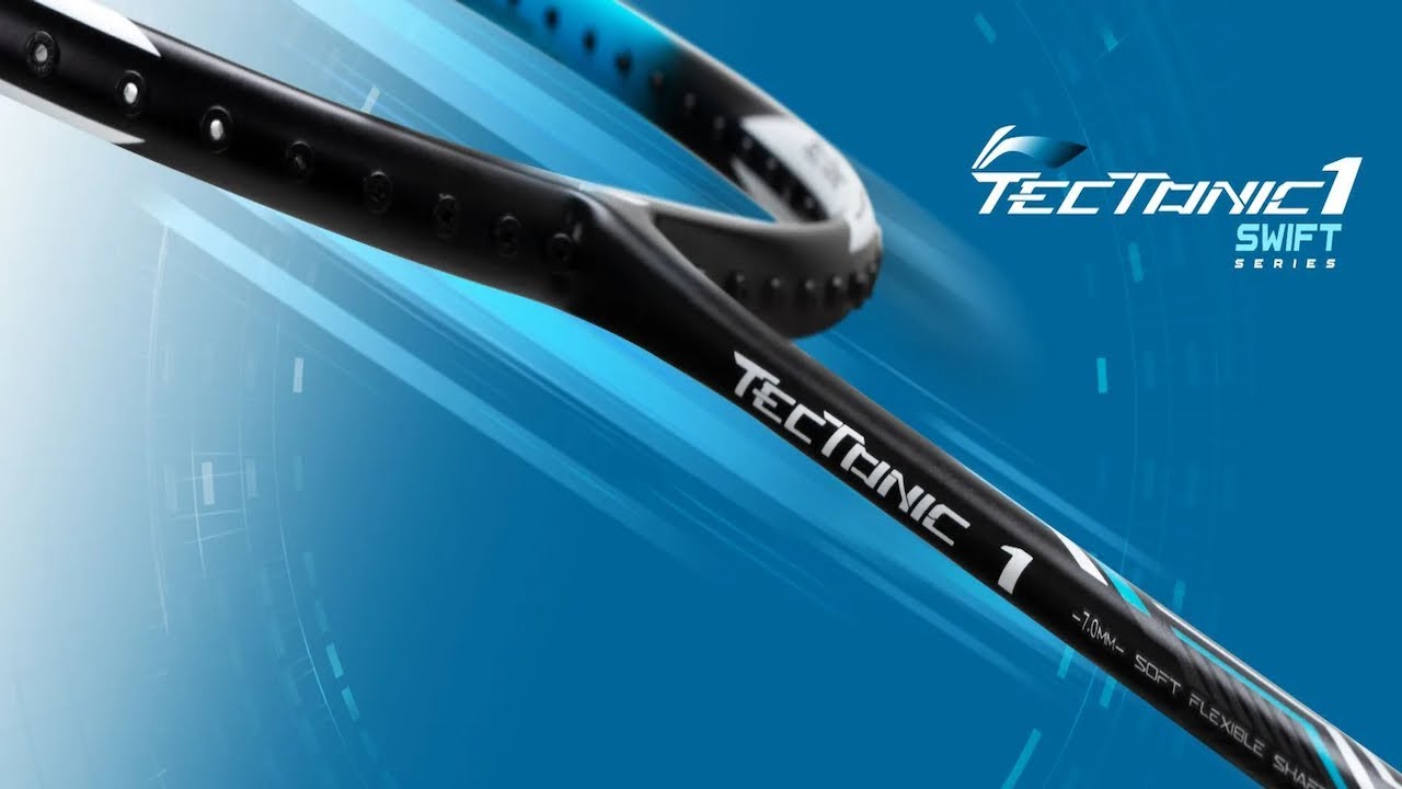 Li-Ning Tectonic 1S (Swift) Badminton Racquet. - YouTube