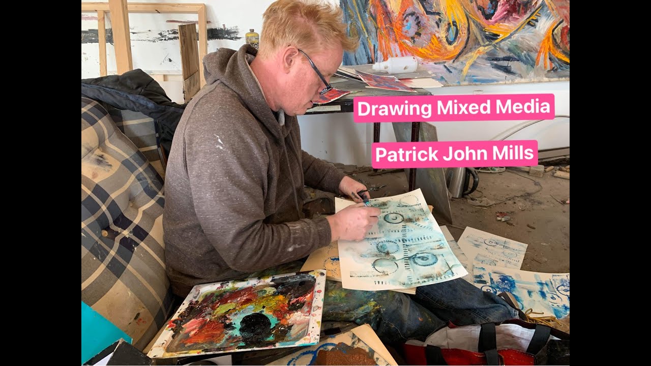How to Draw - Mixed Media - YouTube
