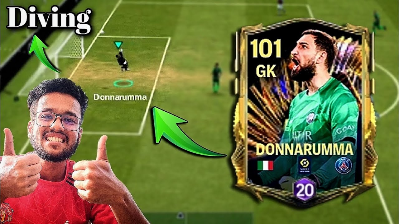 98 RATED TOTS DONNARUMMA'S REVIEW ||FC MOBILE GAMEPLAY || 2024 UPDATE ...