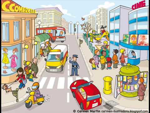 Conociendo mi vecindario - YouTube