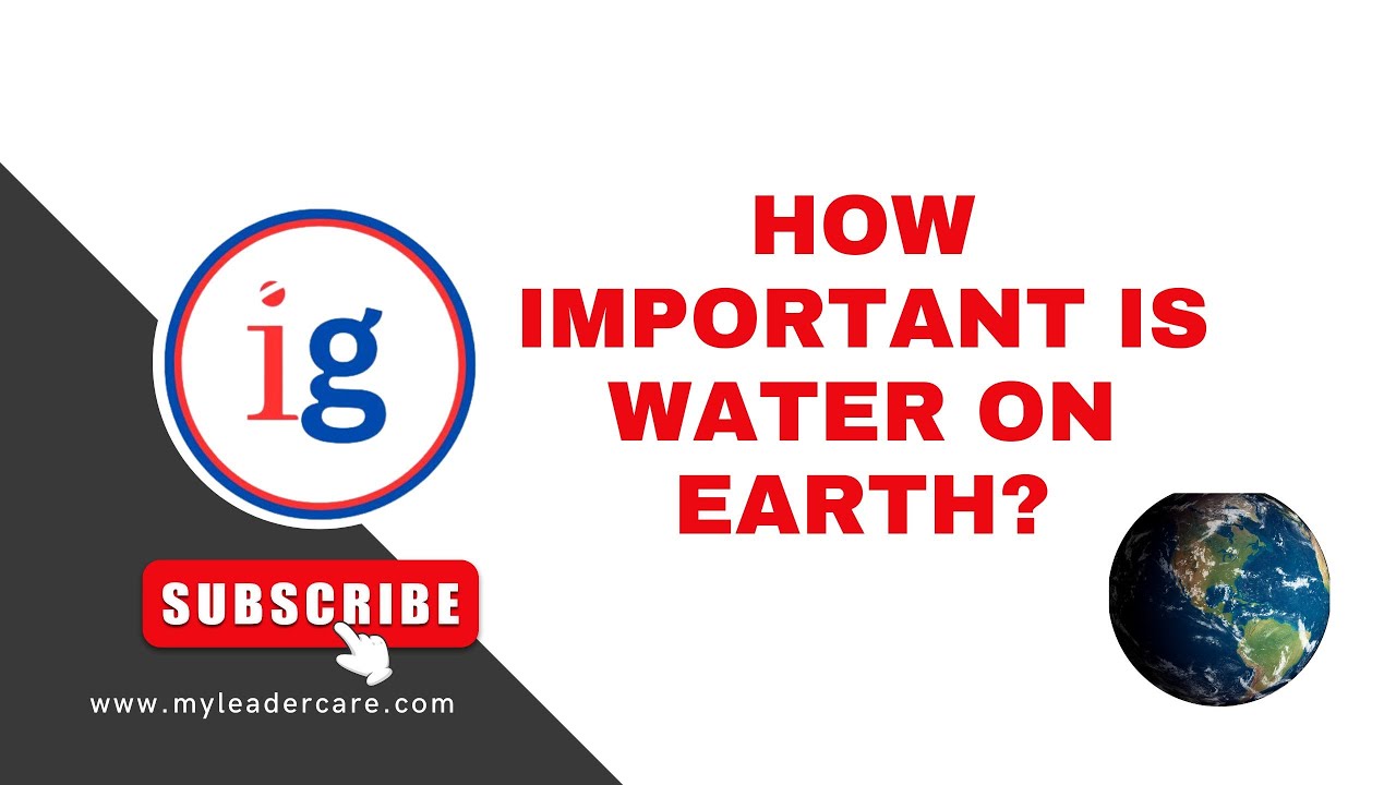 How Important is water on earth - YouTube