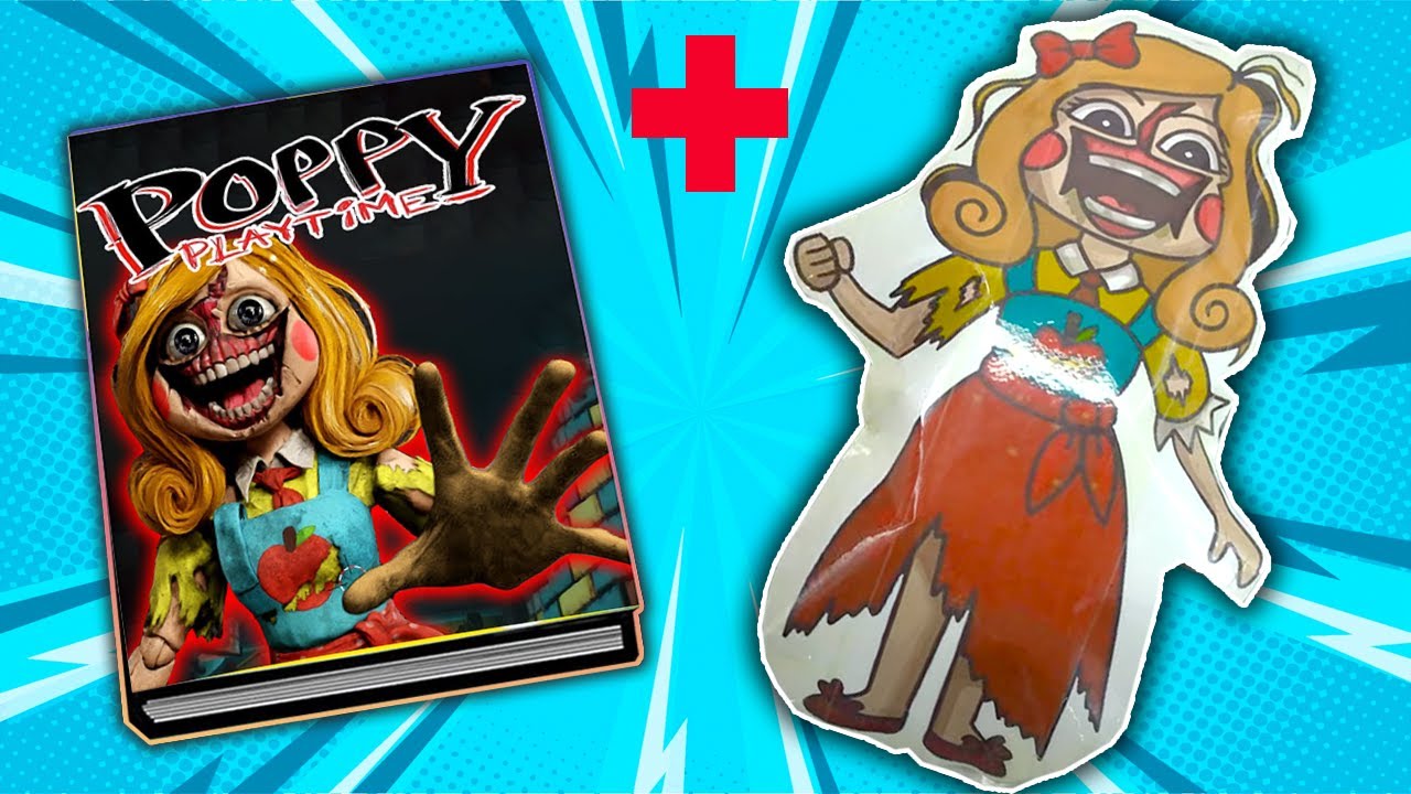 Making Poppy Playtime Chapter 3 Game Book🐱🧼(Smiling Critters Squish ...