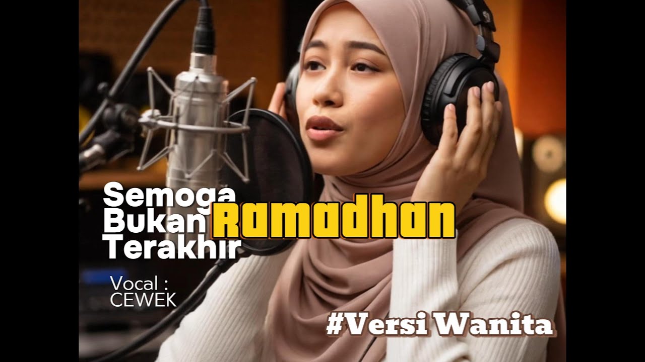 Semoga Bukan Ramadhan Terakhir versi wanita, Vocal cewek, lagu religi ...