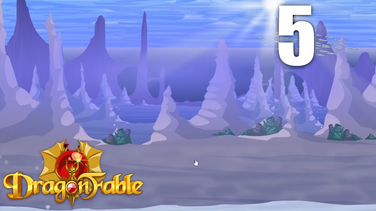 Under the sea- Dragonfable Ice Orb Saga Part 5 - YouTube