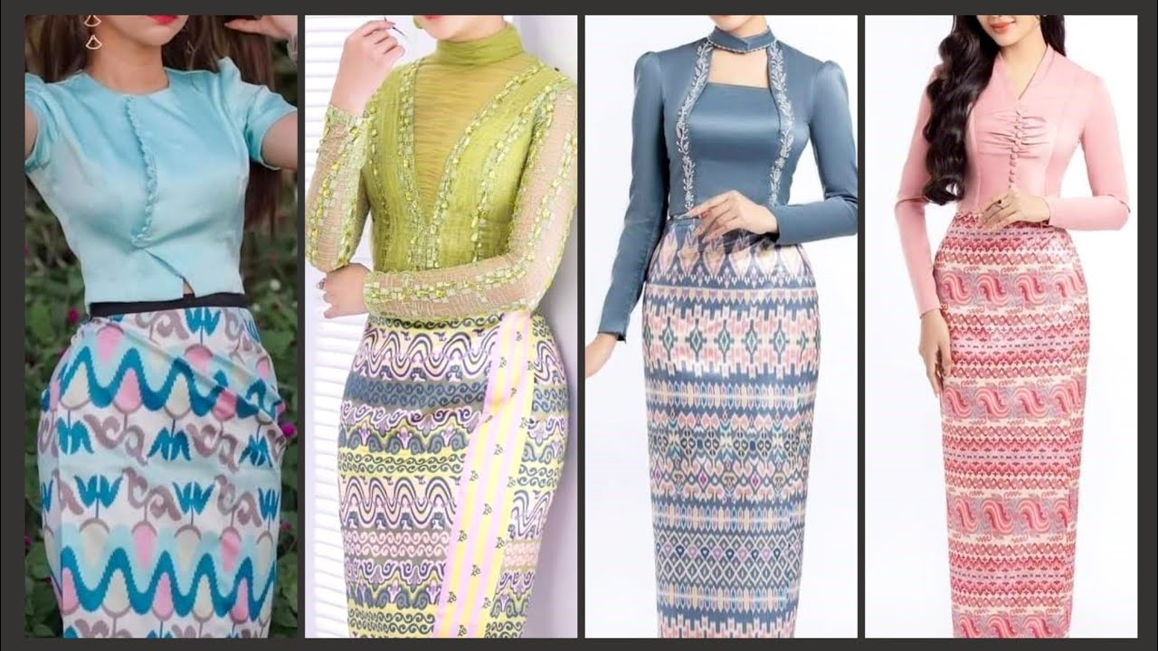 So Stylish Myanmar dresses collection and modern Burmese dresses ...