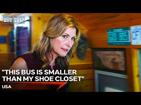 Luxury Mom With a Porsche Swaps With a Barefoot Family on a School Bus | S12 E5 | Wife Swap USA