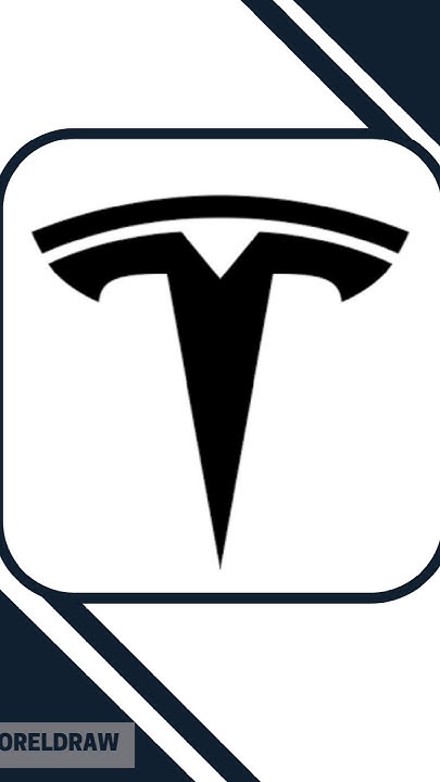 Tesla Logo Design In Coreldraw Coreldraw Design Vector Graphicdesign Logodesign Tesla