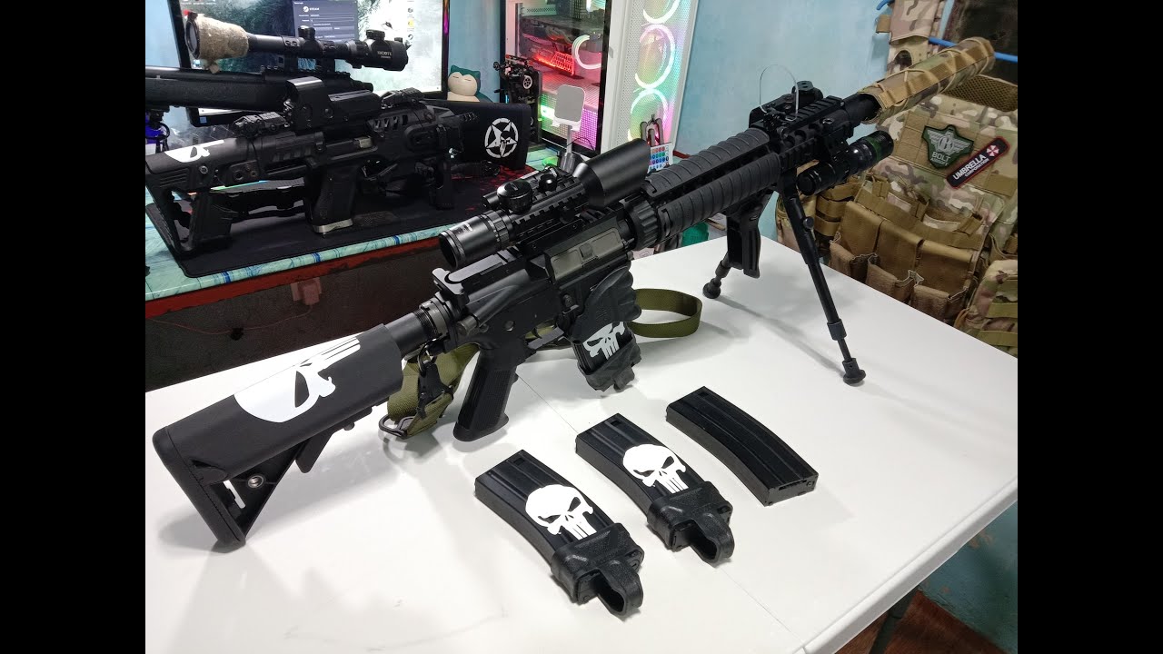 Bolt MK12 MOD1 / DMR Set Up Build and Guide / Airsoft - YouTube