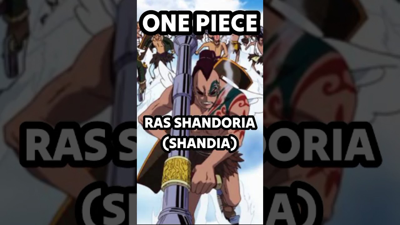 SUKU INDIAN DI DUNIA ONE PIECE SHANDIA #onepiece - YouTube