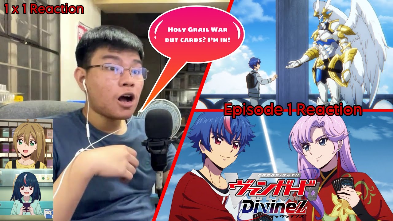FATED CARDS? | Cardfight!! Vanguard Divinez Episode 1 REACTION - YouTube