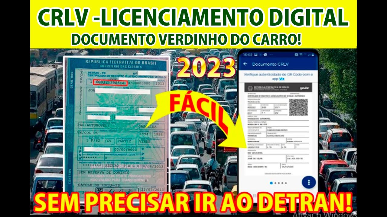 CRLV-e Como Baixar o Documento Digital do Carro no Celular ...