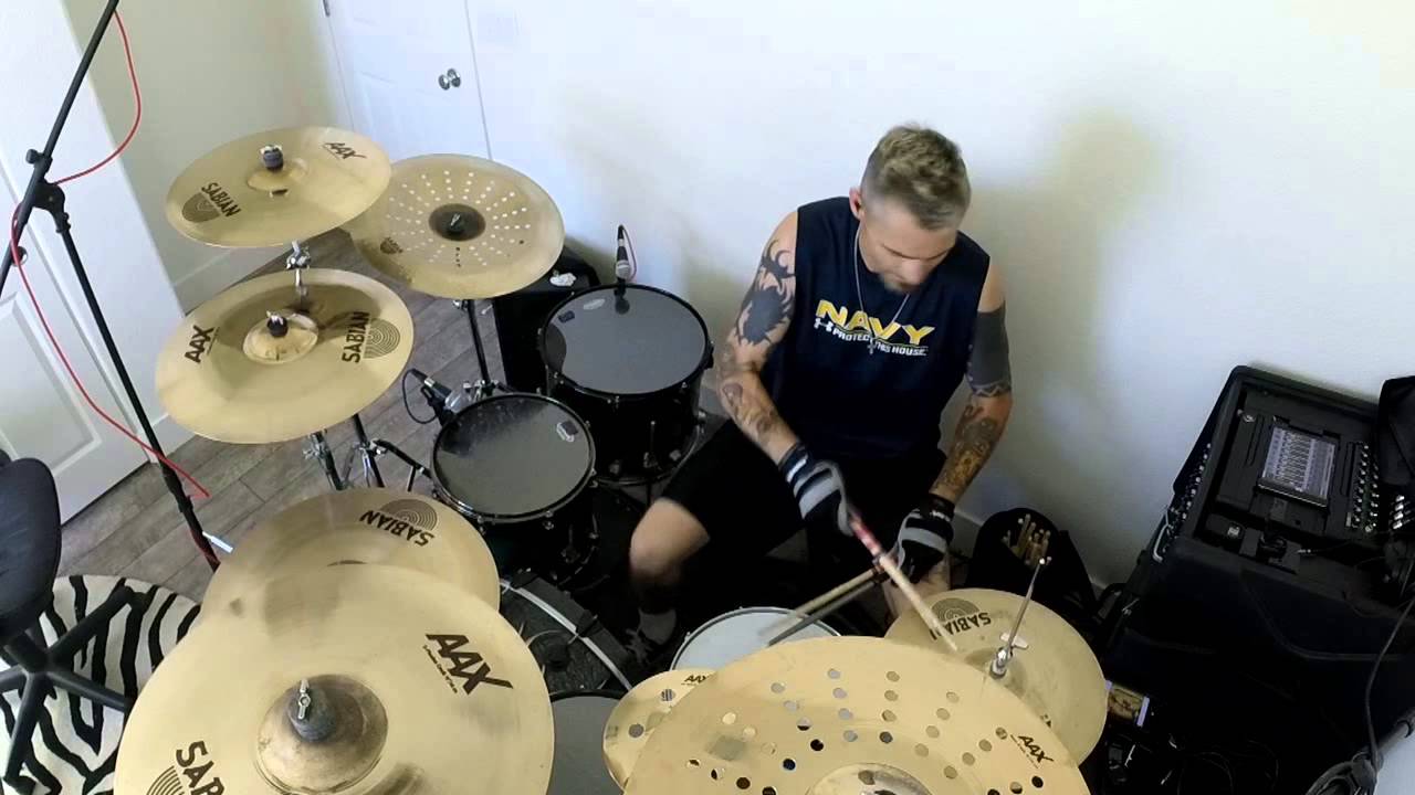Same Damn Life by Seether Drum Cover Interpretation - YouTube