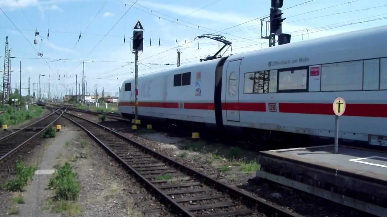 ICE 791 in Leipzig Hbf - YouTube