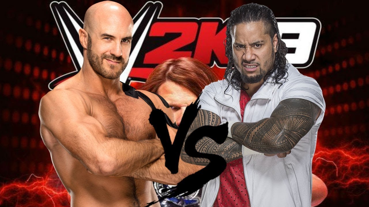 WWE 2K19 Matches Cesaro vs Jimmy Uso - YouTube