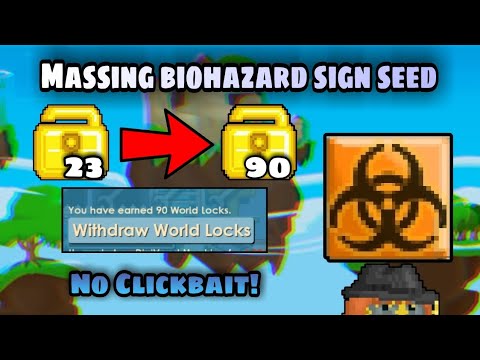 MASS BIOHAZARD SIGN MODAL 23WL DOANG! EASY PROFIT 2021! - GROWTOPIA ...
