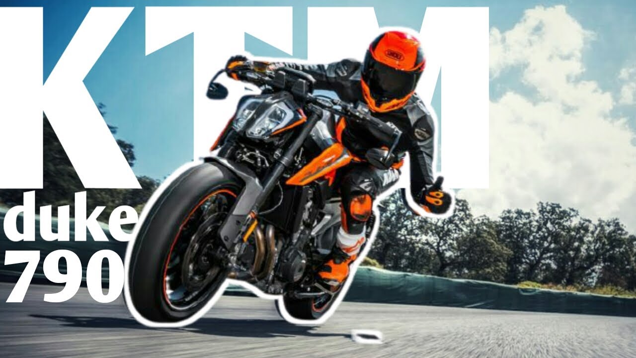 KTM 790 duke race track - YouTube