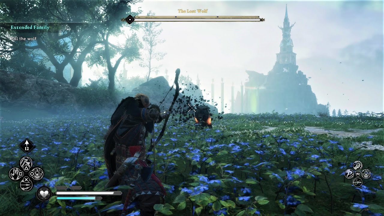 Assassin's Creed Valhalla: The Lost Wolf Fight (Extended Family) - YouTube