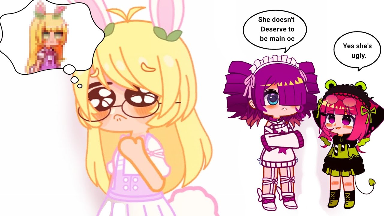 My other oc's hate on Mika because she's not beautiful will she glow up ...