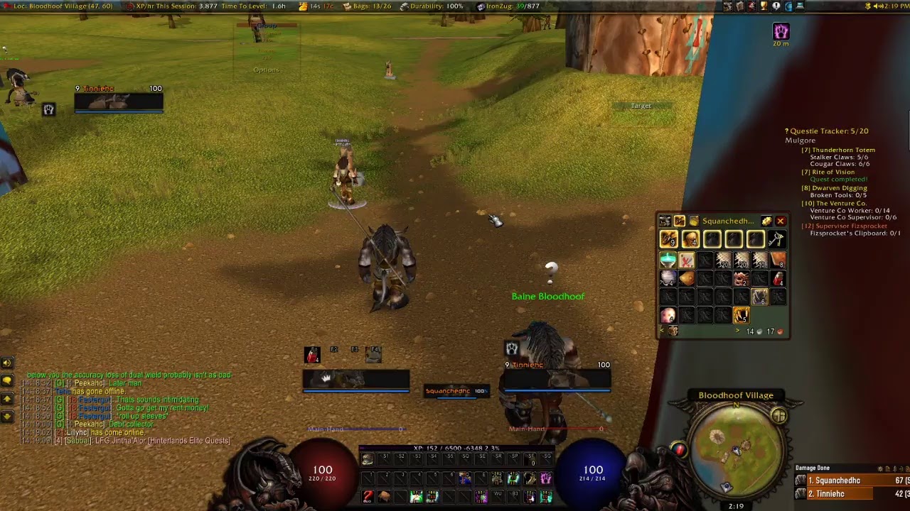 Classic Wow Hardcore Duo Druids - YouTube