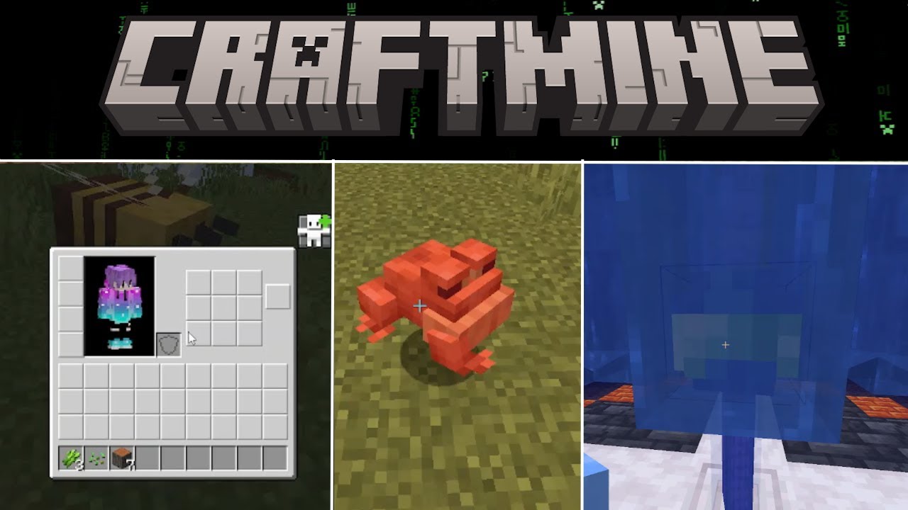 playing Craftmine for the first time - YouTube