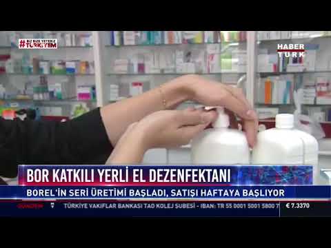 Bor katkılı el hijyeni Borel haberi