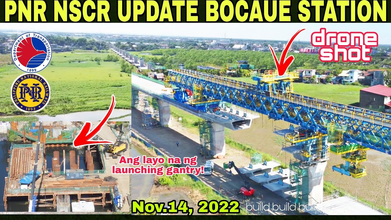 Napakalayo na ang LG #1| PNR NSCR UPDATE BOCAUE STATION BULACAN|Nov.14 ...