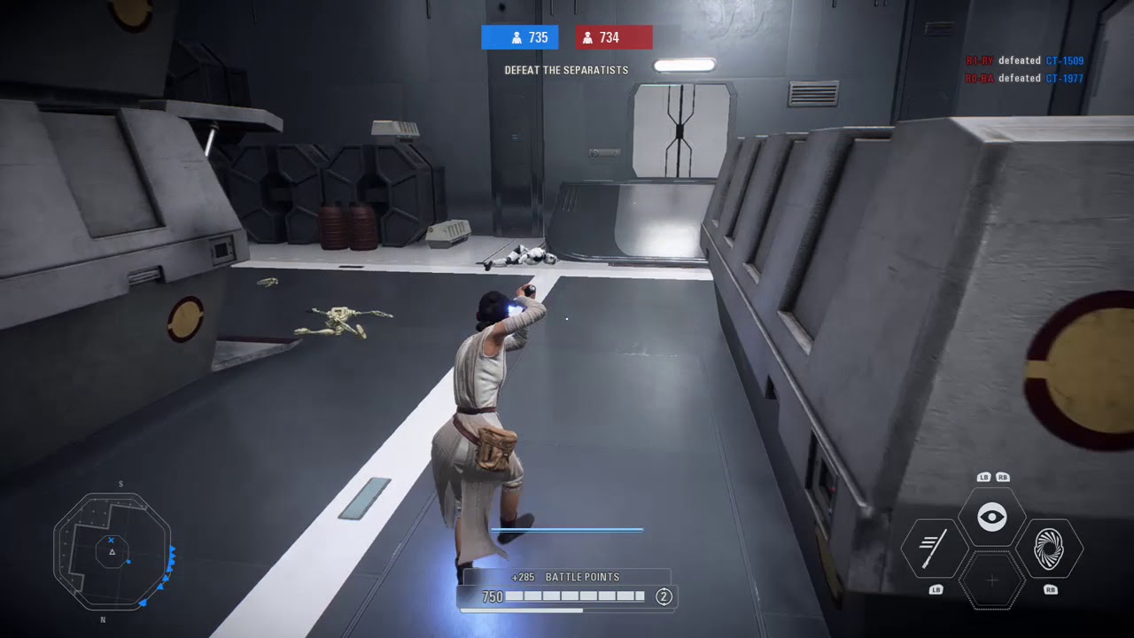 Star wars battlefront 2| massive squad Vs ray... - YouTube