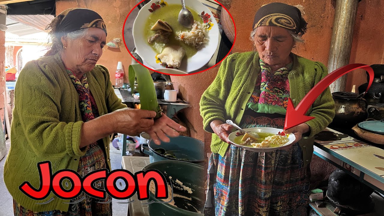 LA ABUELA NOS ENSEÑA A PREPARAR JOCON DE RES, EN GUATEMALA - YouTube